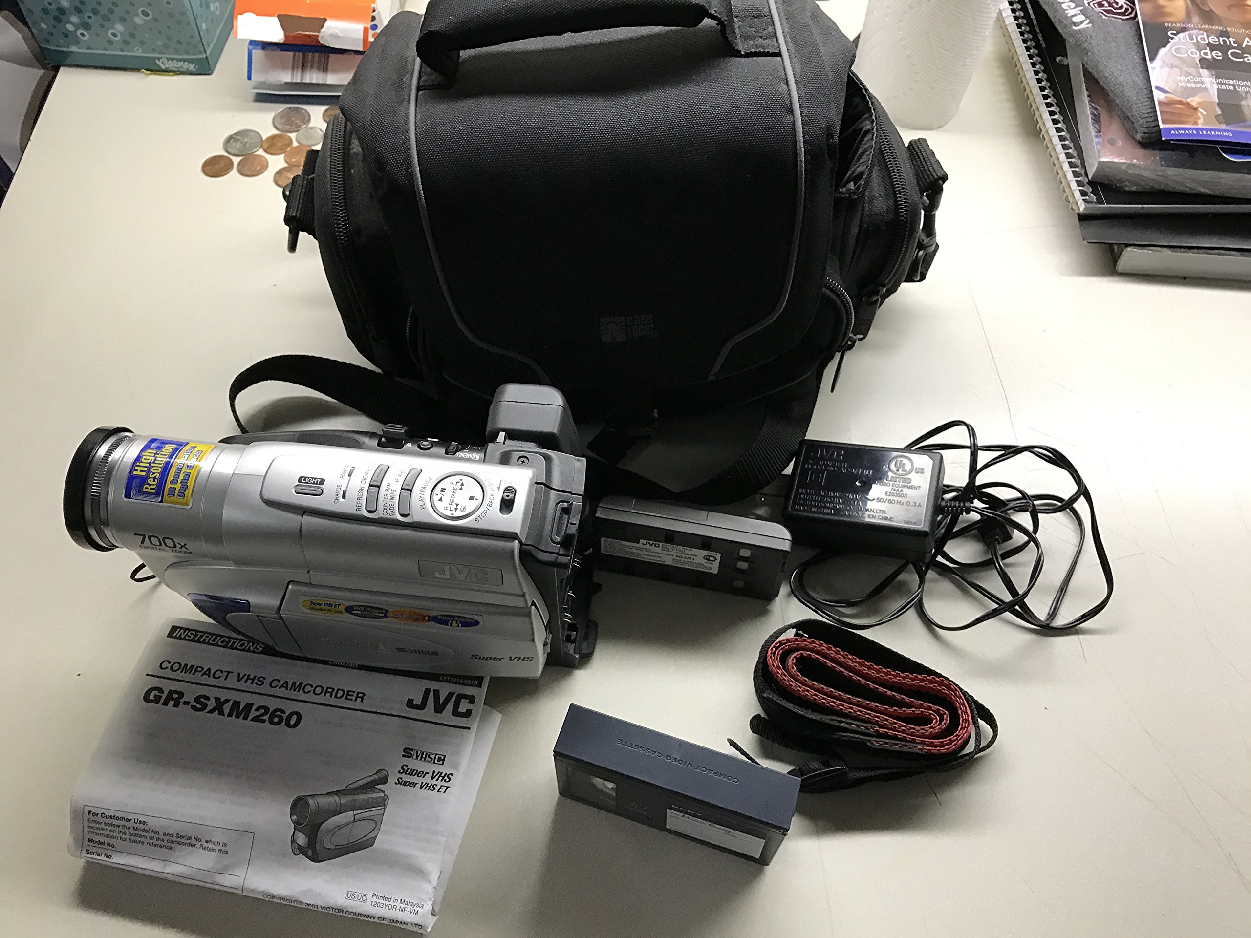 Mua JVC GRSXM260US Compact S-VHS Camcorder with 16x Optical Zoom ...