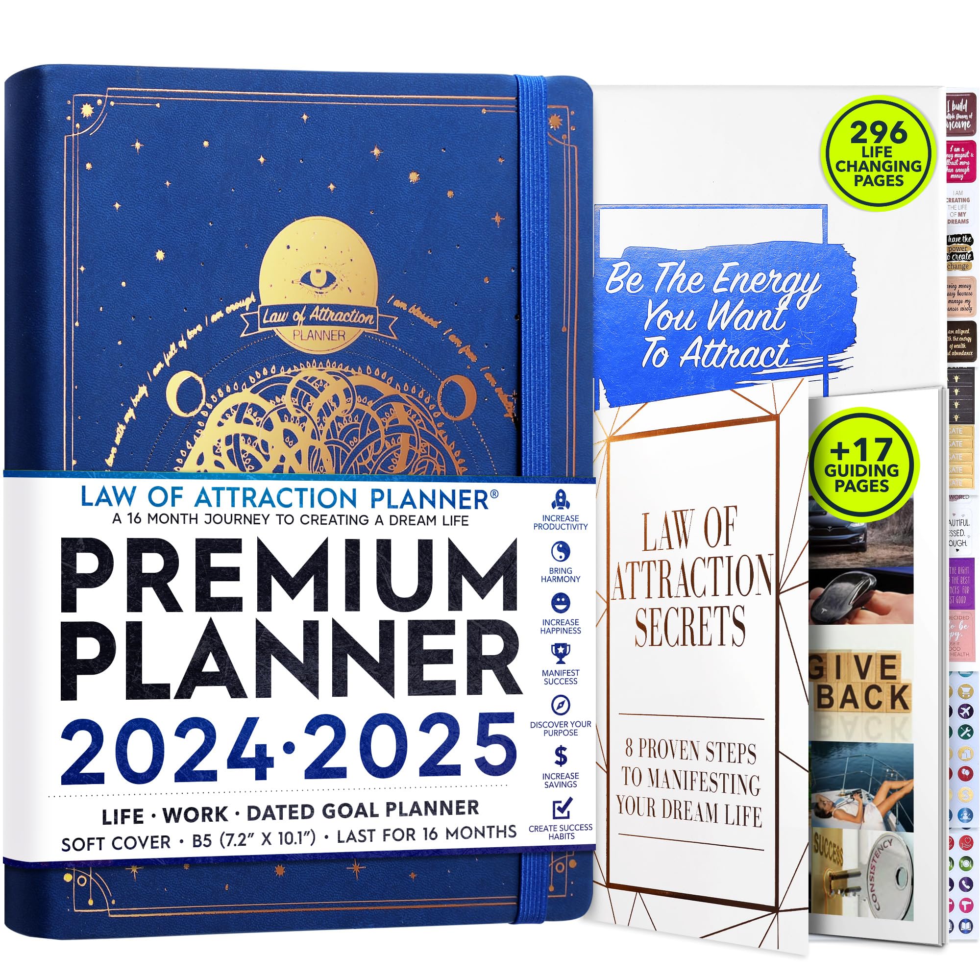 Law of Attraction Planner 2024-2025 - Weekly and Monthly Planner 2024 ...