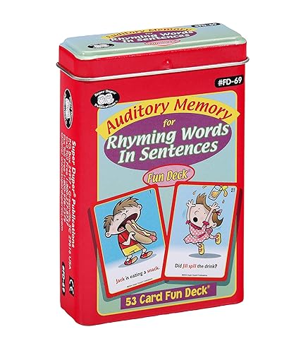 Super Duper Publications | Auditory Memory for Rhyming Words in ...
