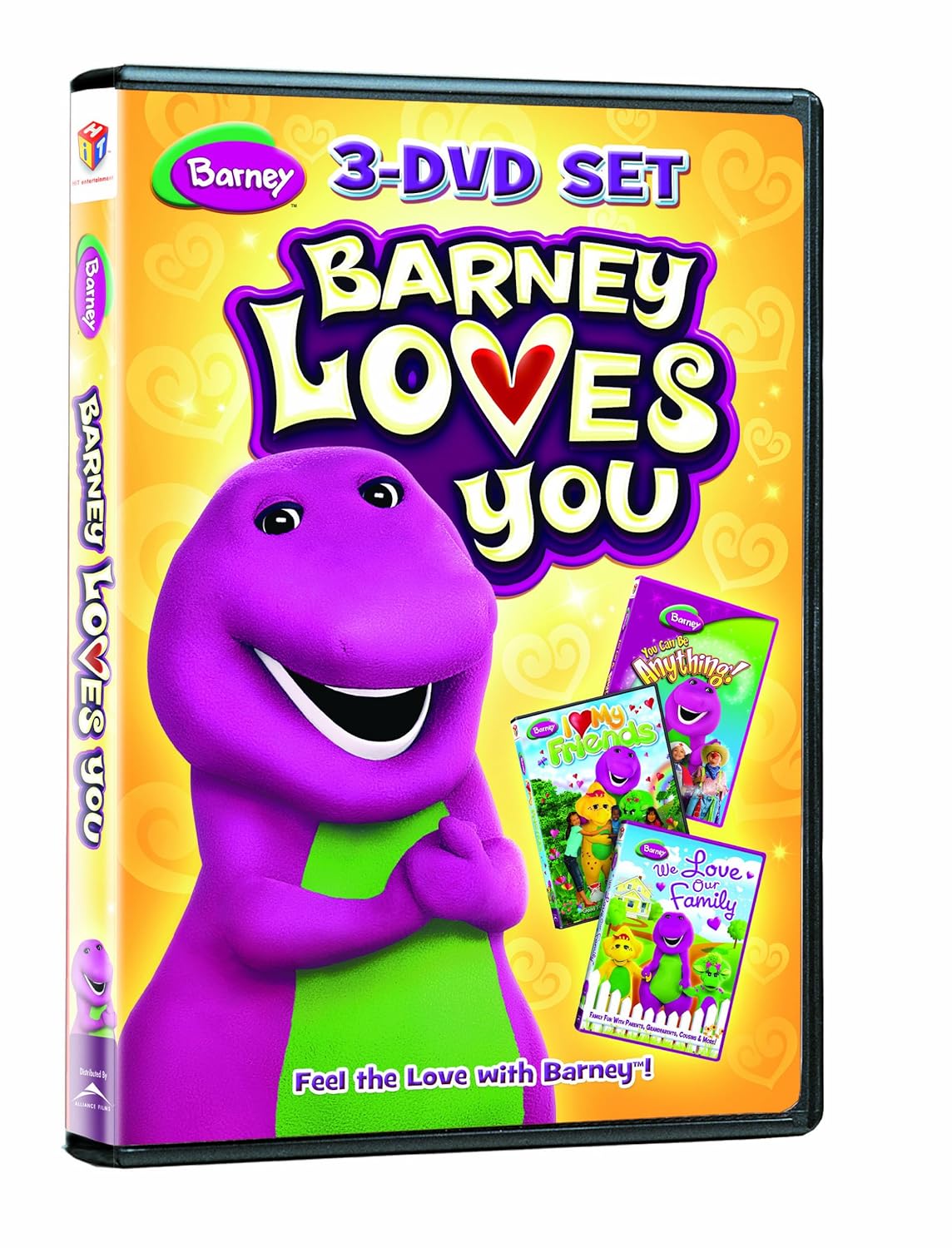 Amazon.com: Barney Loves you (You Can Be Anything / I Love My Friends ...