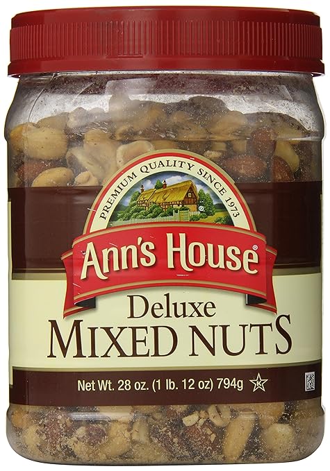 Amazon.com : Ann's House of Nuts Deluxe Mixed Nuts, 28 Ounce : Snack ...