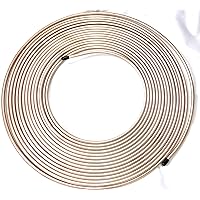 Amazon.com: The Stop Shop 50 Ft. Roll of 1/4" Copper Nickel Brake Line ...