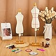 Amazon.com: 10 Pcs Doll Dress Form Mini Female 1/4 Size Tailor ...
