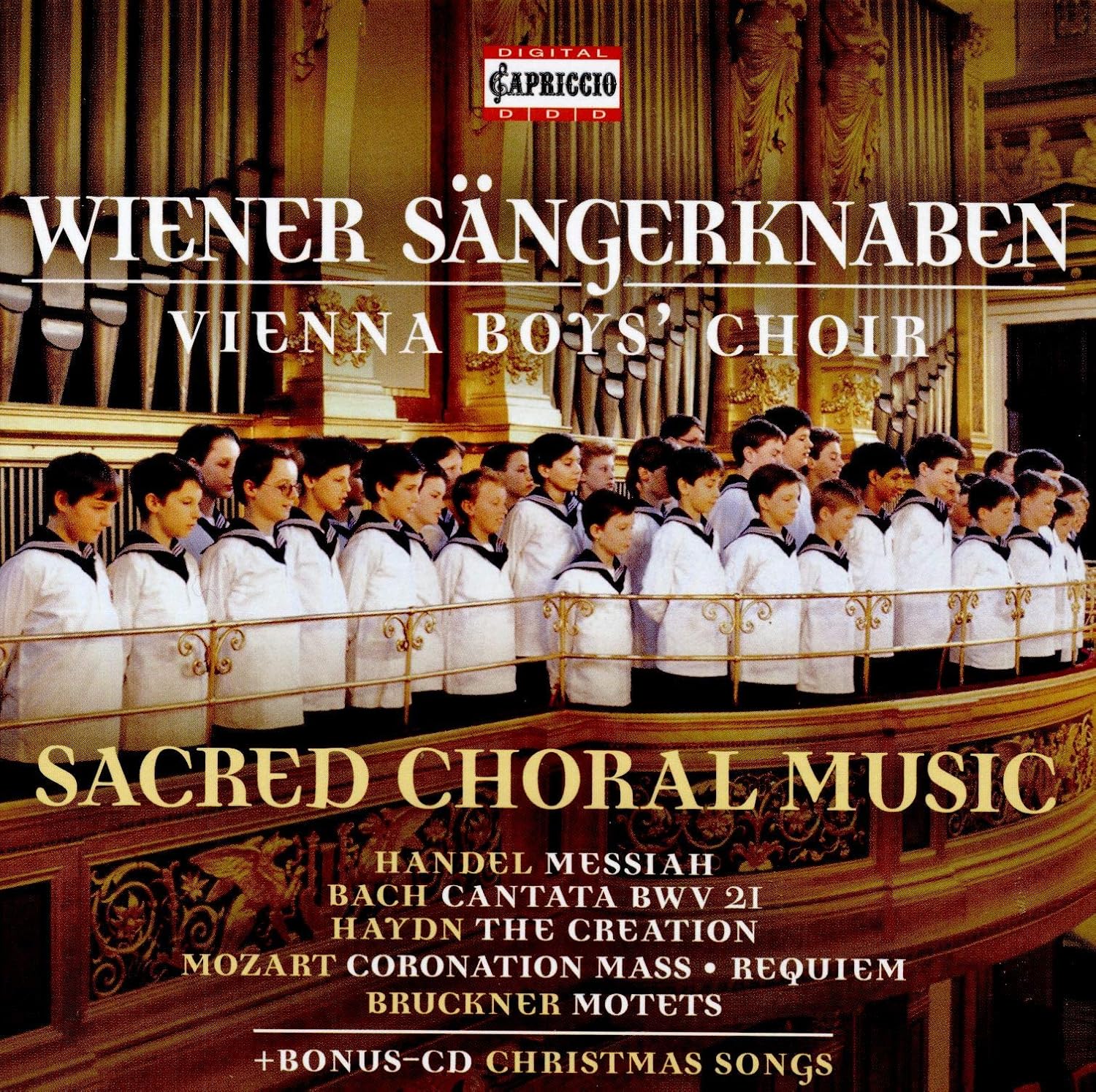 Sacred Choral Music [Vienna Boys' Choir; Peter Marschik] [Capriccio ...