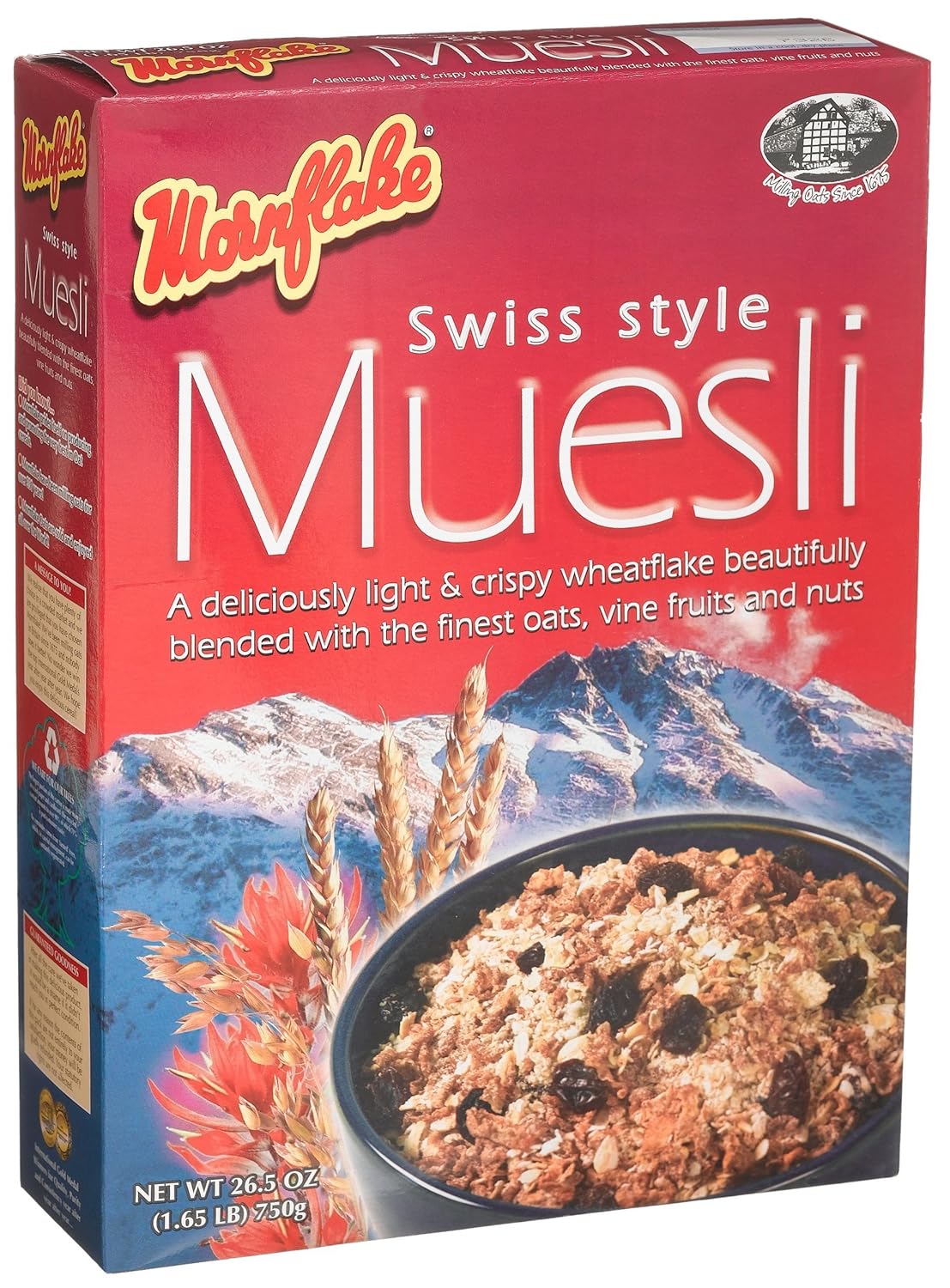 Amazon.com: Mornflake Swiss Style Muesli, 26.5-Ounce Box (Pack of 5 ...