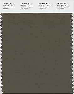 PANTONE Smart 19-0512X Color Swatch Card, Ivy Green - Wall Decor ...