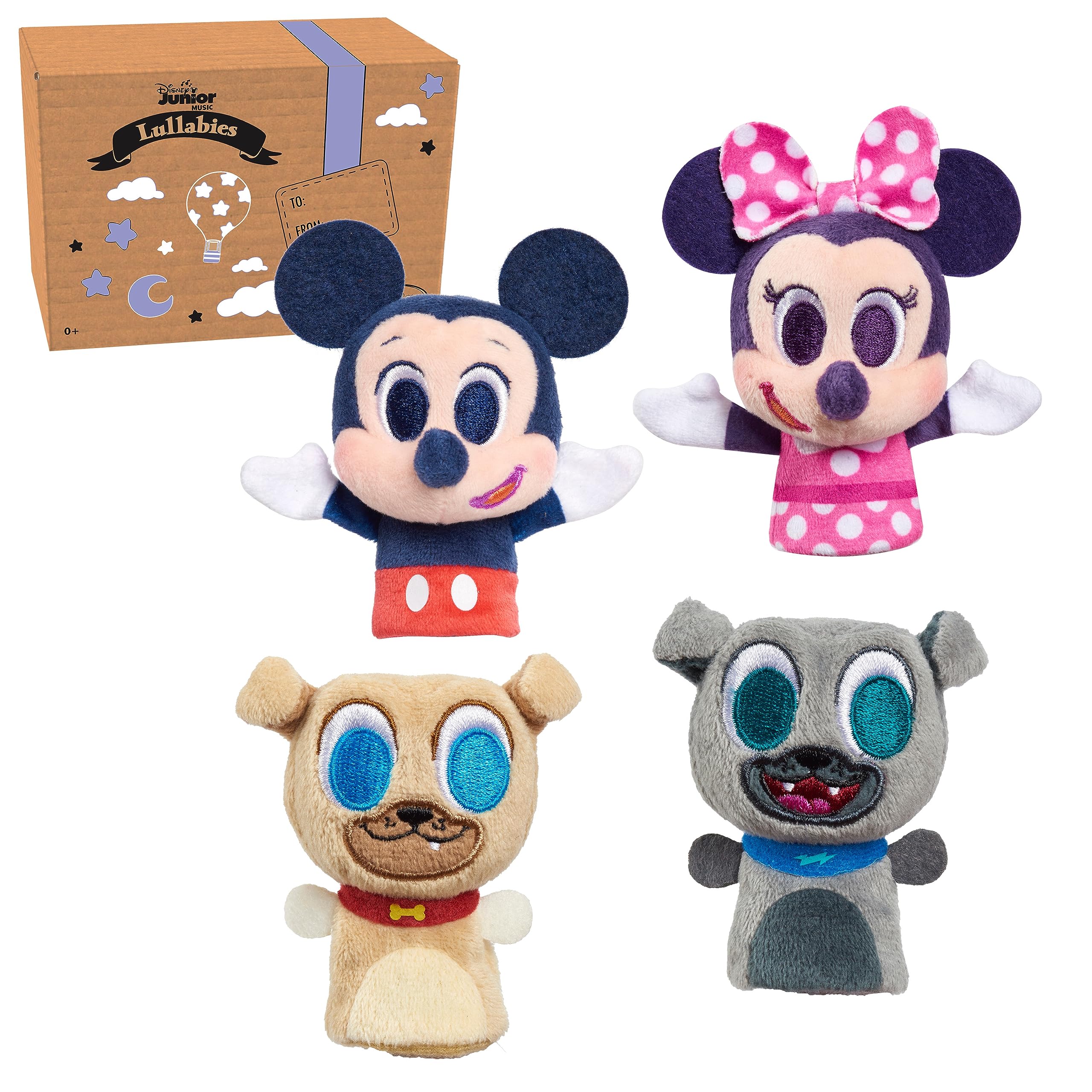 Disney Junior Music Lullabies Finger Puppets, Includes Mickey Mouse ...