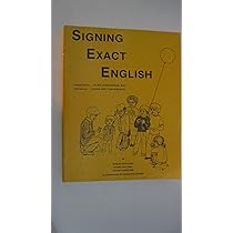 Signing Exact English Amazon 39 Sign Exact English For The Deaf Ideas