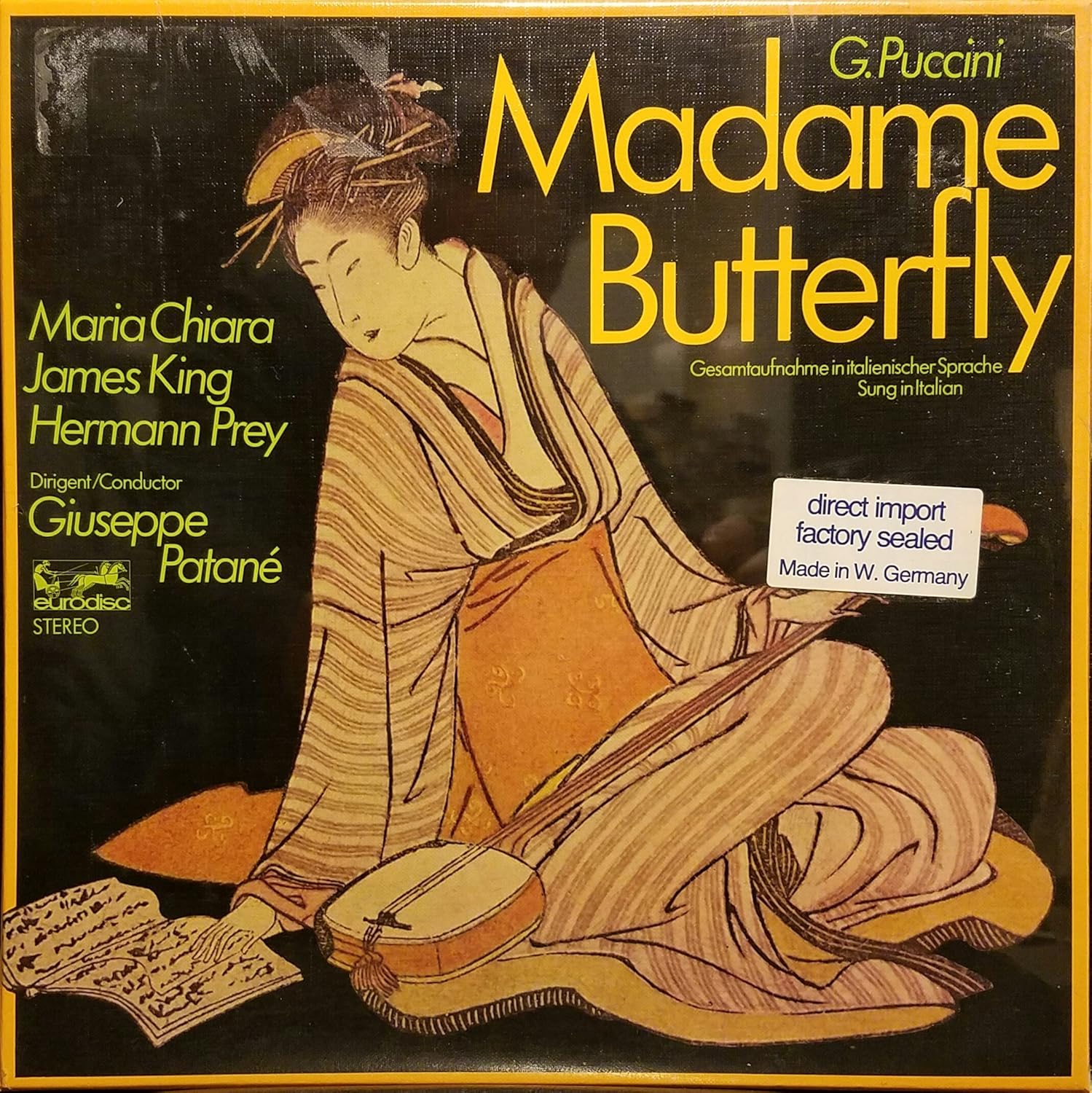 Puccini, Puccini, Giuseppe Patane - Puccini: Madama Butterfly, Complete ...