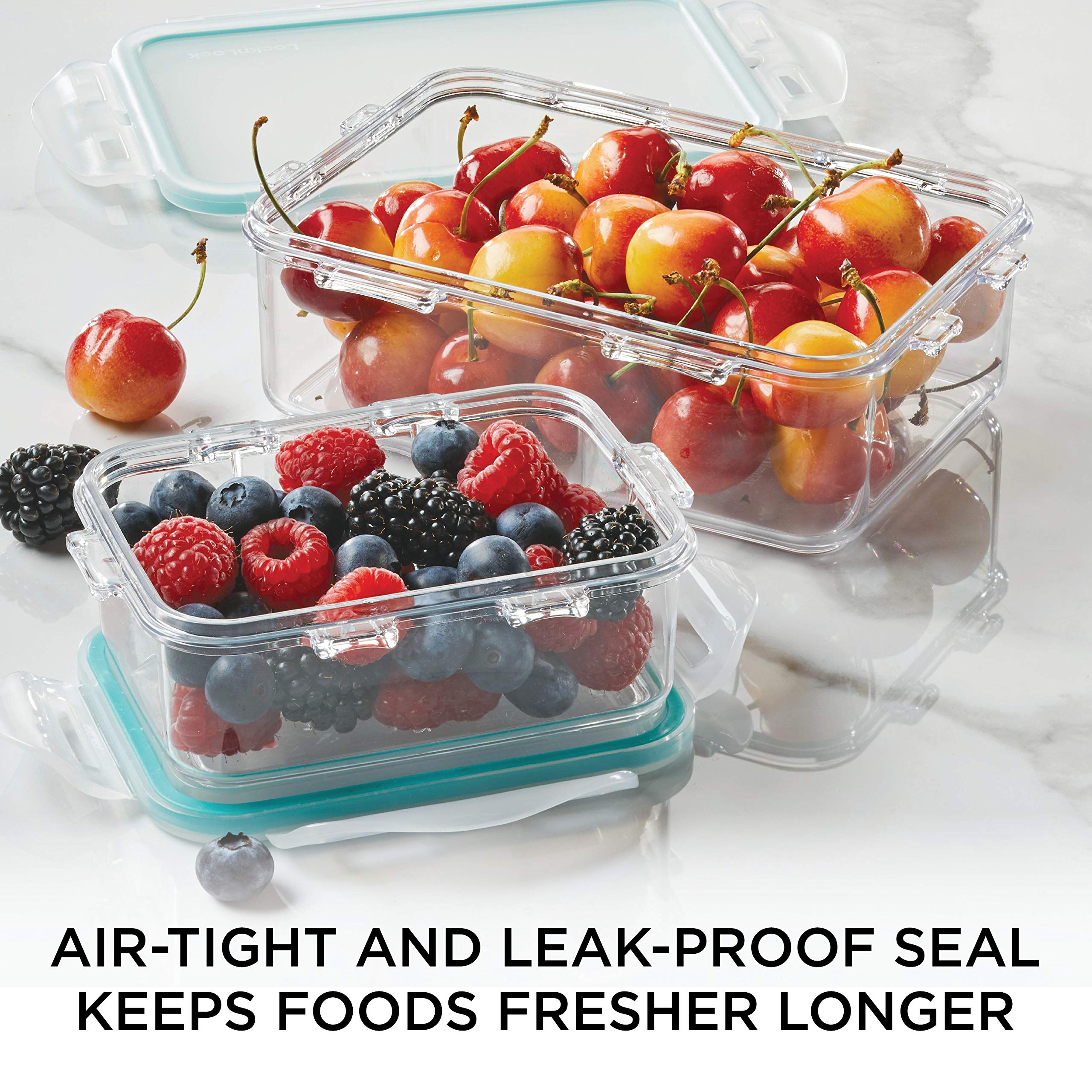 Mua LOCK & LOCK Purely Better Rectangular Food Container Set, 4 Piece ...
