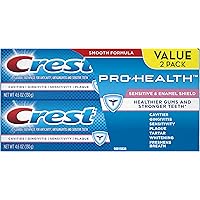 Amazon.com : Crest Pro-Health Sensitive & Enamel Shield Toothpaste, 4.6 ...