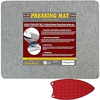 Amazon.com: Wool Pressing Pad - 24in x 18in Quilting Ironing Pad - 100% ...