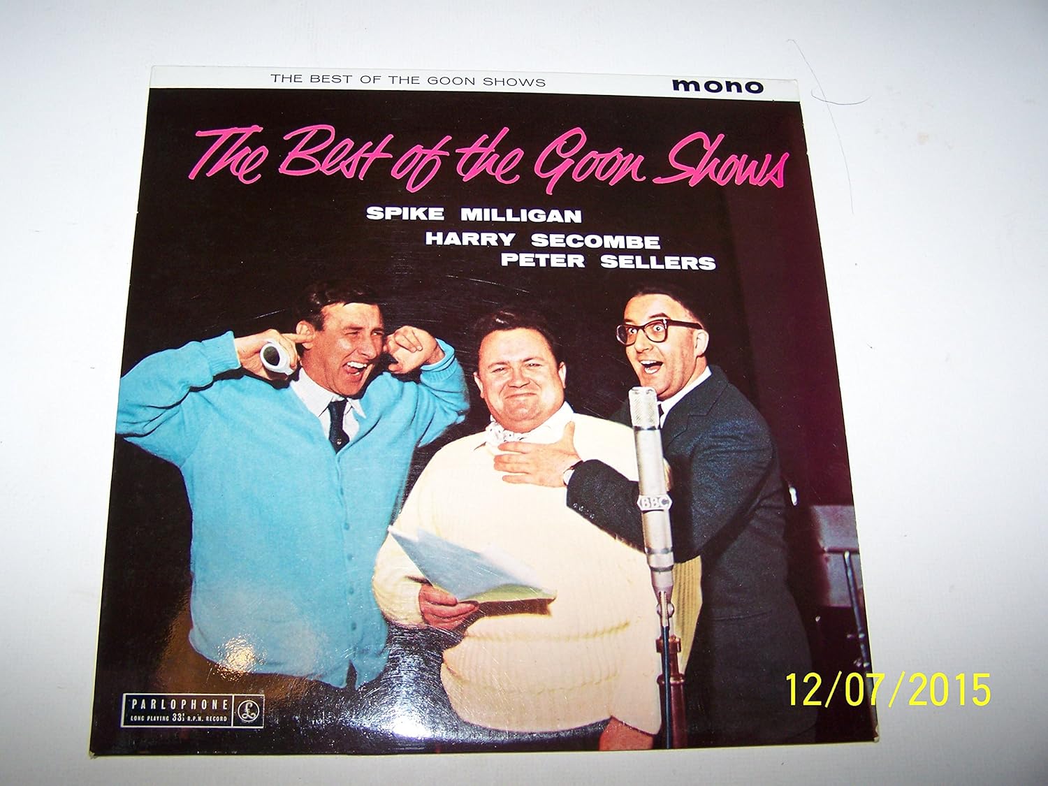 Goons Best Of The Goon Shows LP Parlophone PMC1108 EX/EX 1959 gold ...