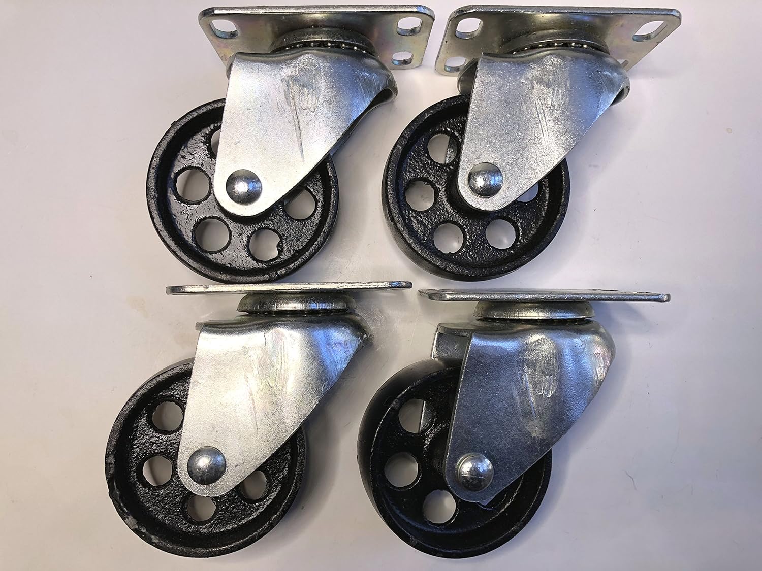 Amazon.com: Lazzar's Floor Jack - Swivel Casters for Transmission Jack ...