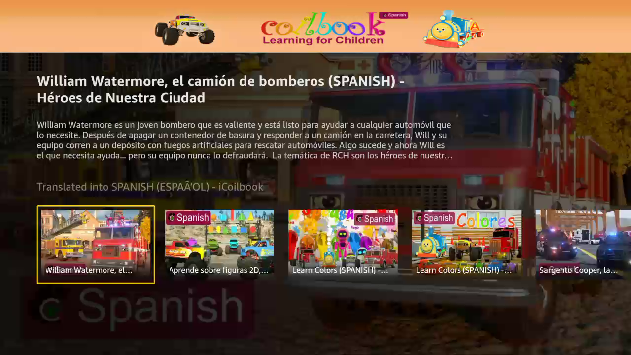 Aplicación Coilbook-Spanish en Amazon Appstore