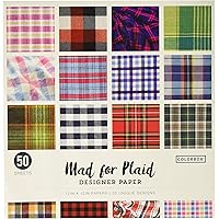 Amazon.com: ColorBok 68230C Designer Paper Pad Delilah, 12" x 12