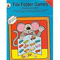 File Folder Games Book Reading & Math: Grade 1: Finch, Karen ...