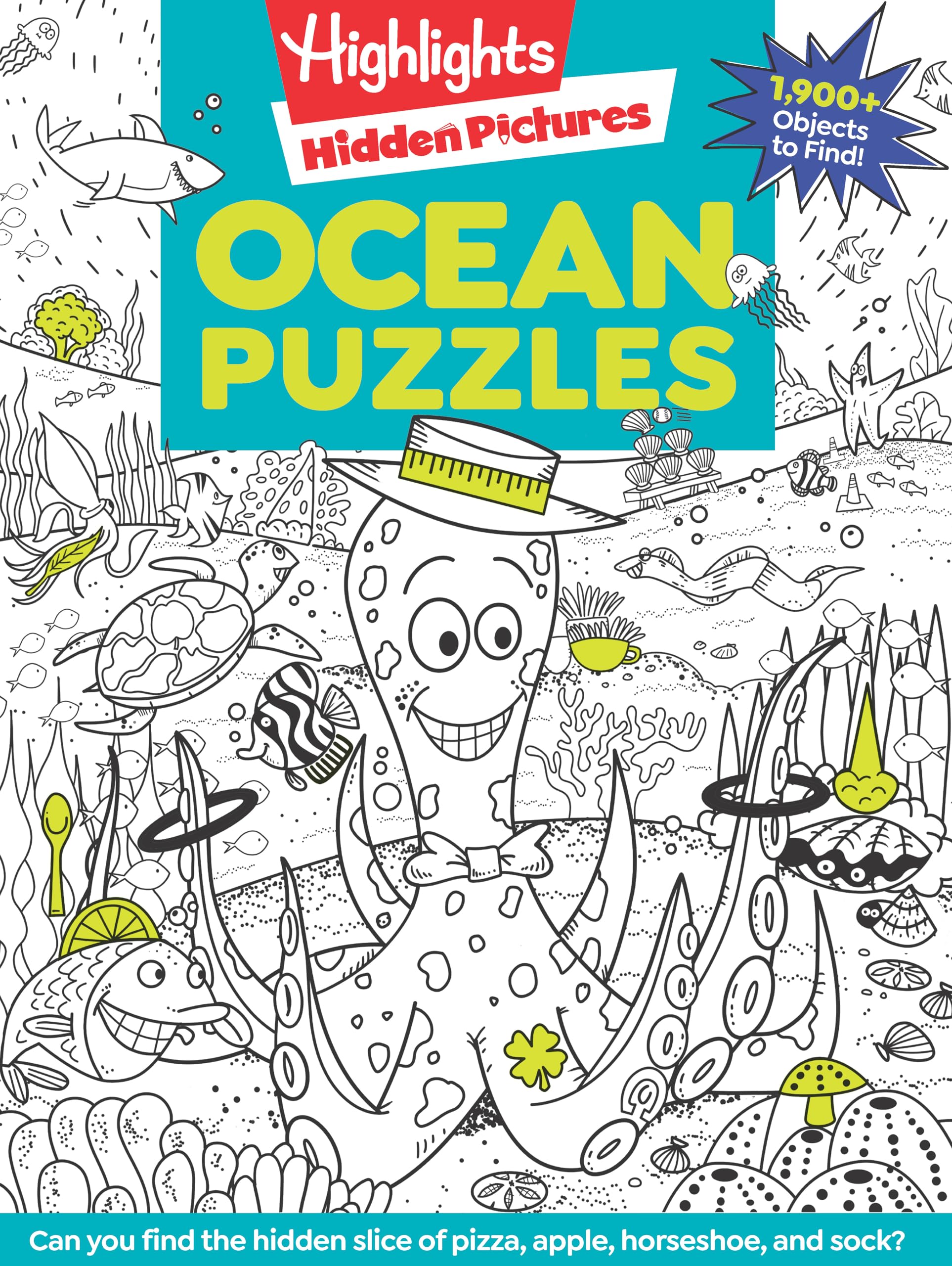 Mua Ocean Puzzles: Over 100 Search and Find Puzzles with Sea Creatures ...