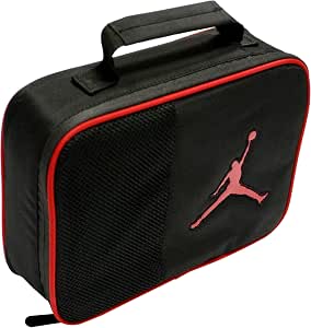 Amazon.com: Jordan Boys Jordan Lunch Tote (Black/Red): Lunch Boxes ...