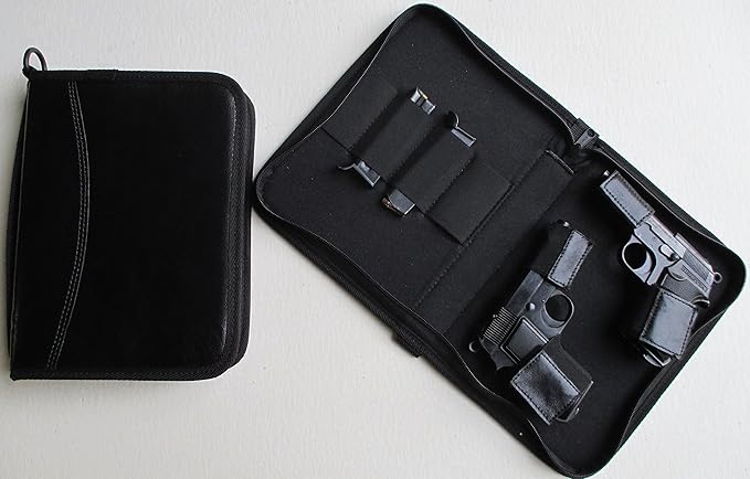 Amazon.com : Leather Concealed Carry Gun Case : Sports & Outdoors