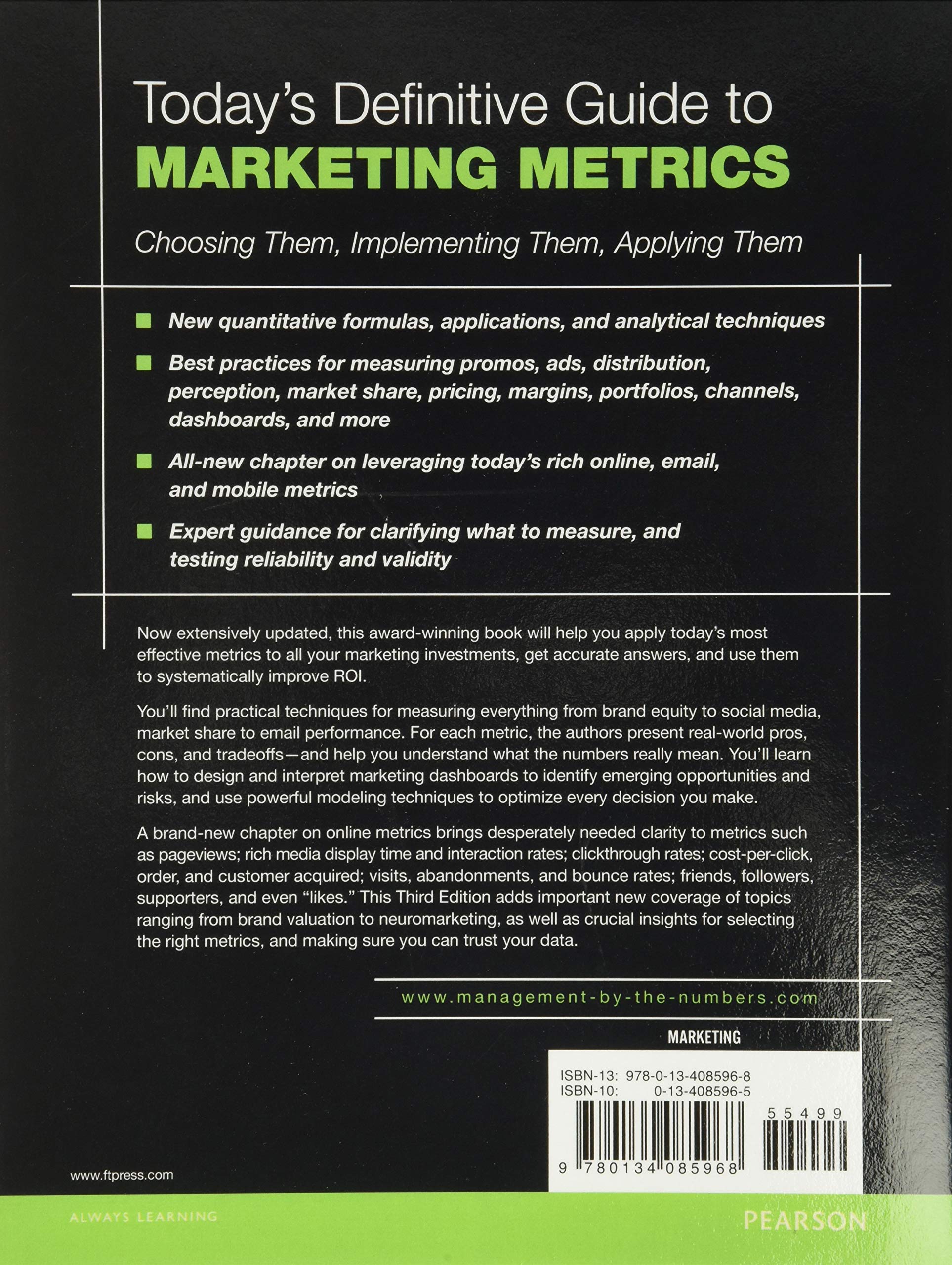 Mua Marketing Metrics: The Manager's Guide to Measuring Marketing ...