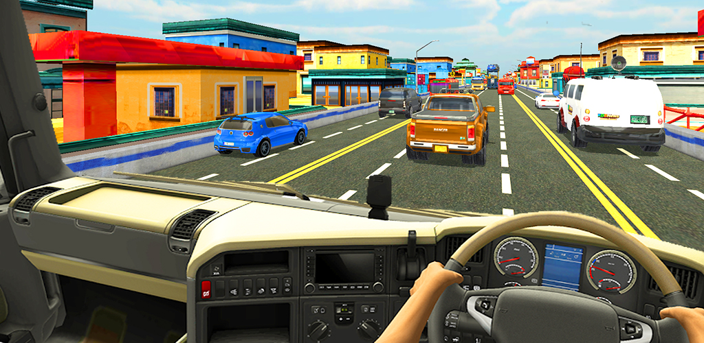 ModernTruck Traffic Race In NY City endless 2021 : Traffic rider drag ...