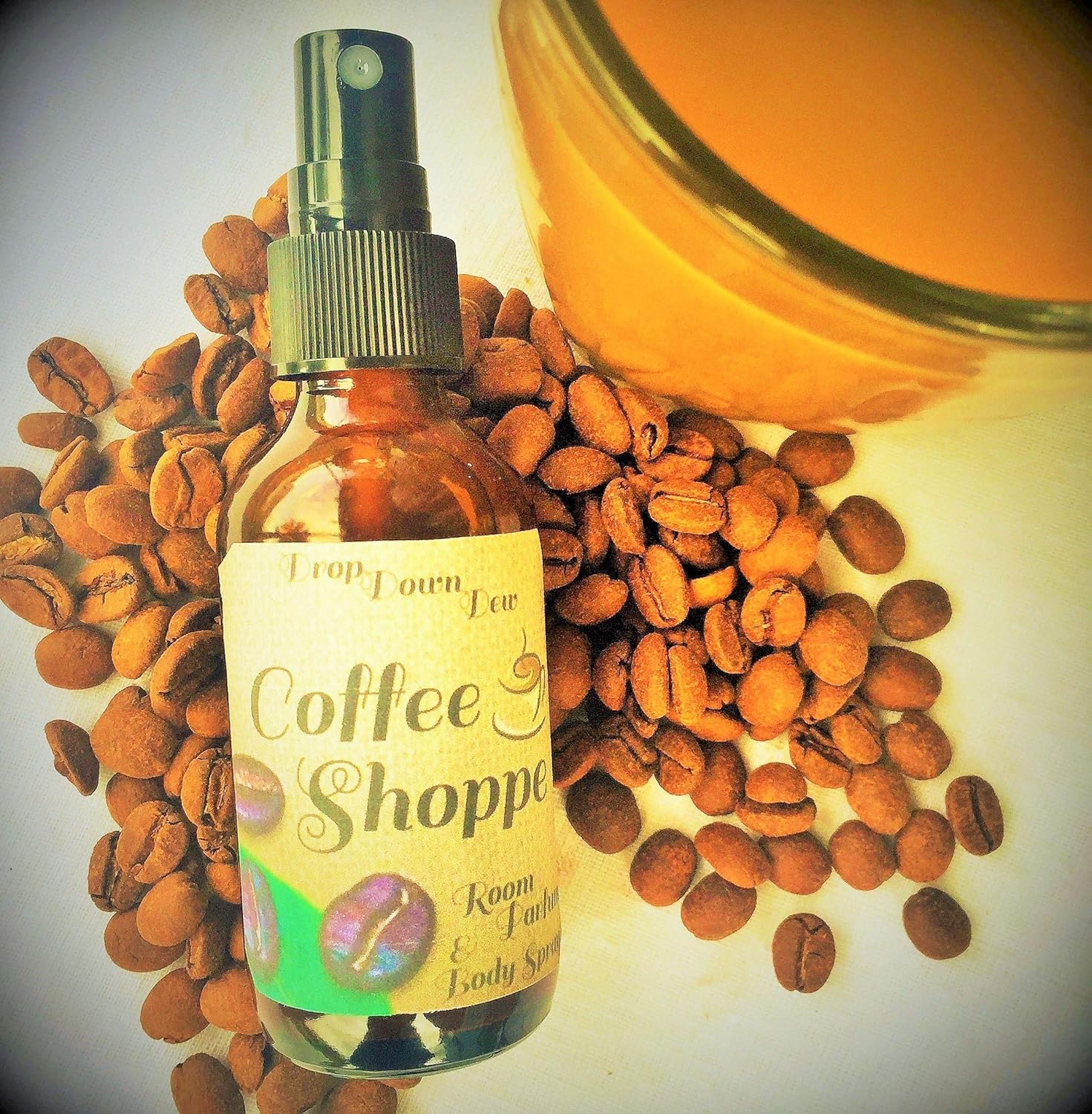 Amazon.com: Coffee Shoppe Room Parfum, Coffee Room Spray, Coffee Body ...