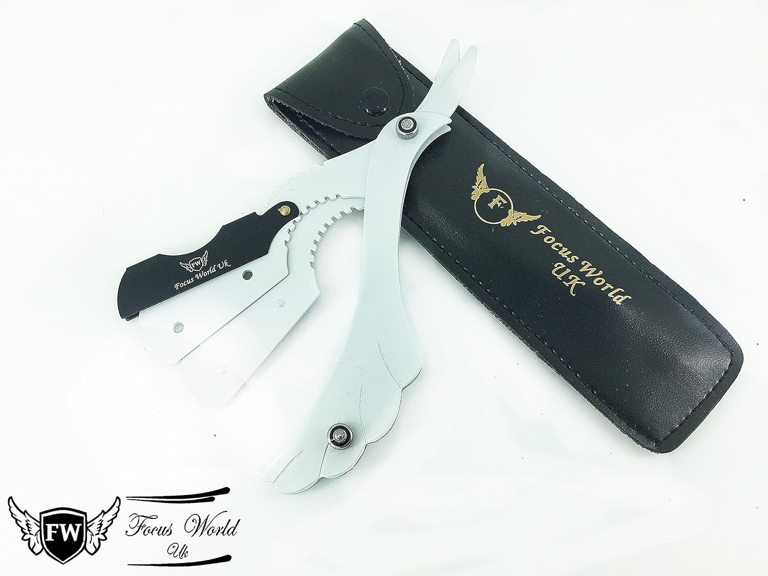 Focus World Shaving Product Straight Cut Throat Razor Professional ...