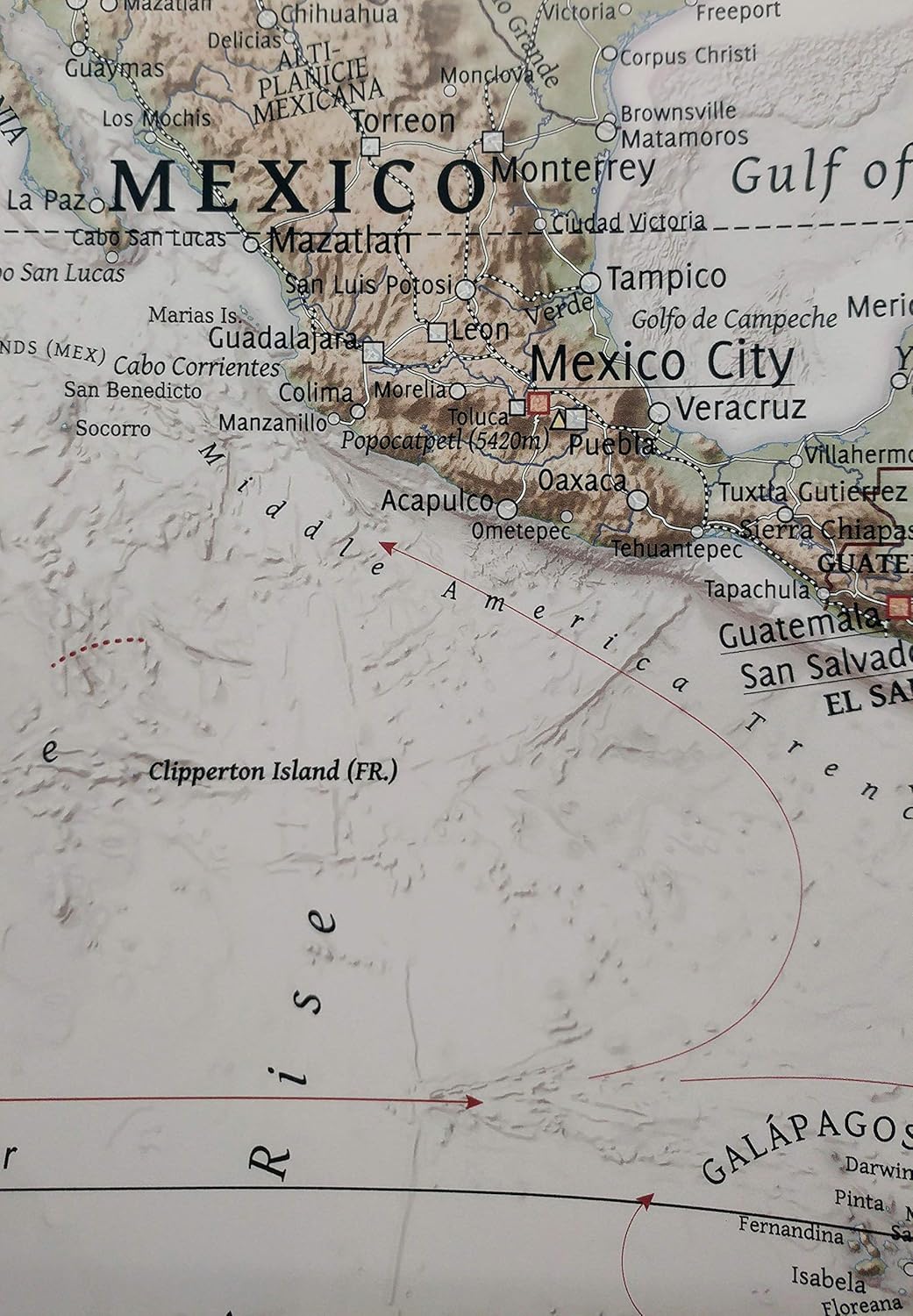 Jr Maps Political World Map, English, New: 2015 Poster: 250 x 144 cm ...