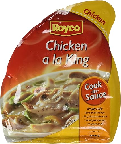 Royco Chicken A La King Cook in Sauce 54 g (Pack of 6): Amazon.co.uk ...