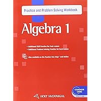 Amazon.com: Holt McDougal Algebra 1: Practice and Problem Solving ...