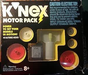 Amazon.com: K'nex Motor Pack Set 80011: Toys & Games