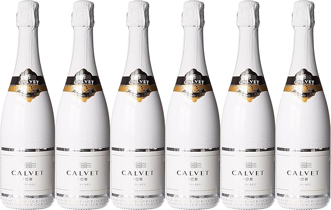 Calvet Ice Vin Mousseux 75 cl - Lot de 6: Amazon.fr: Epicerie