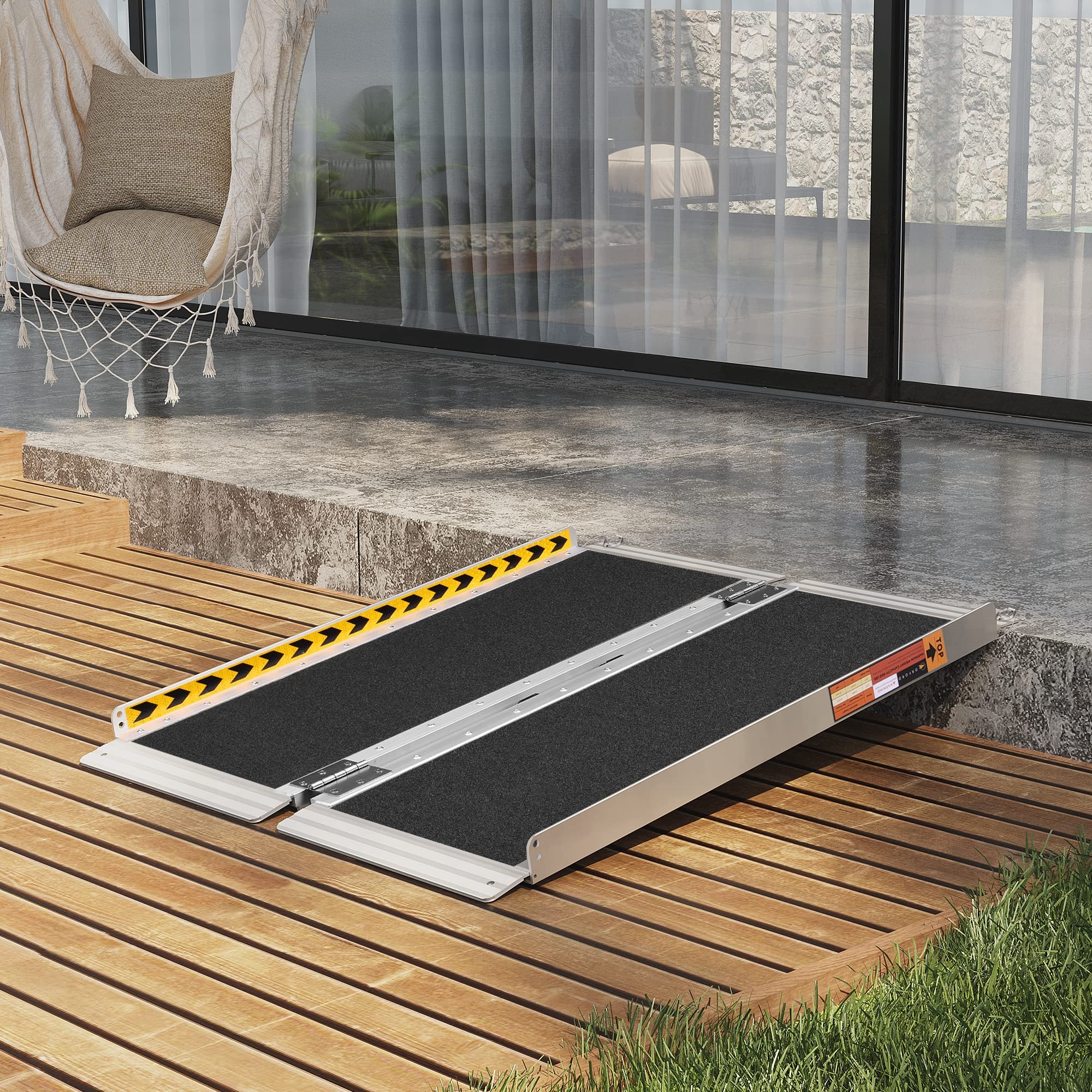 Mua ORFORD Portable Wheelchair Ramp 3FT, 35.7''L×28.7''W Handicap Ramps ...