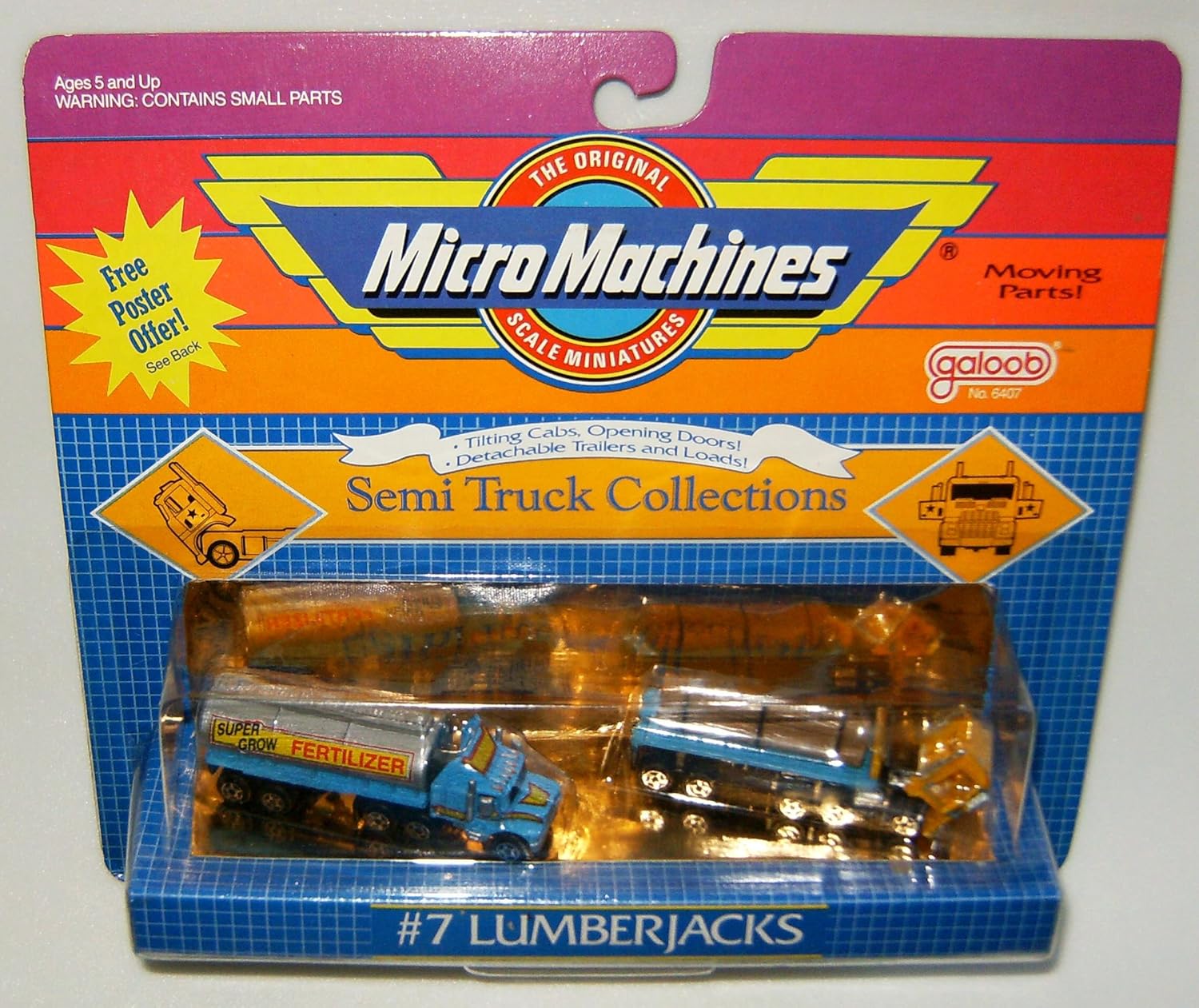 1989 Micro Machines: Semi Truck Collections #4 Heavy, 43% OFF