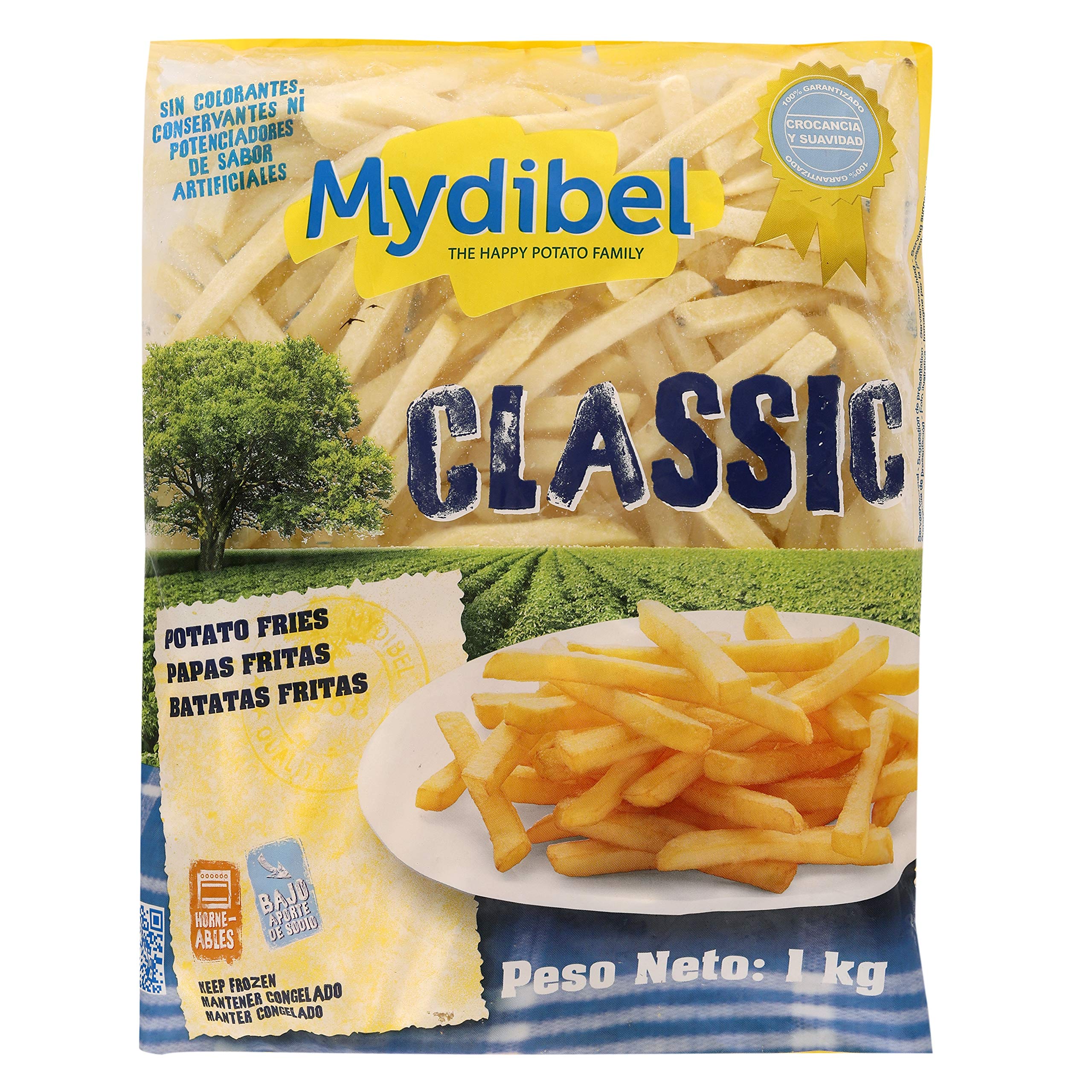 Buy Mydibel Classic French Fries 1Kg Online at desertcartINDIA