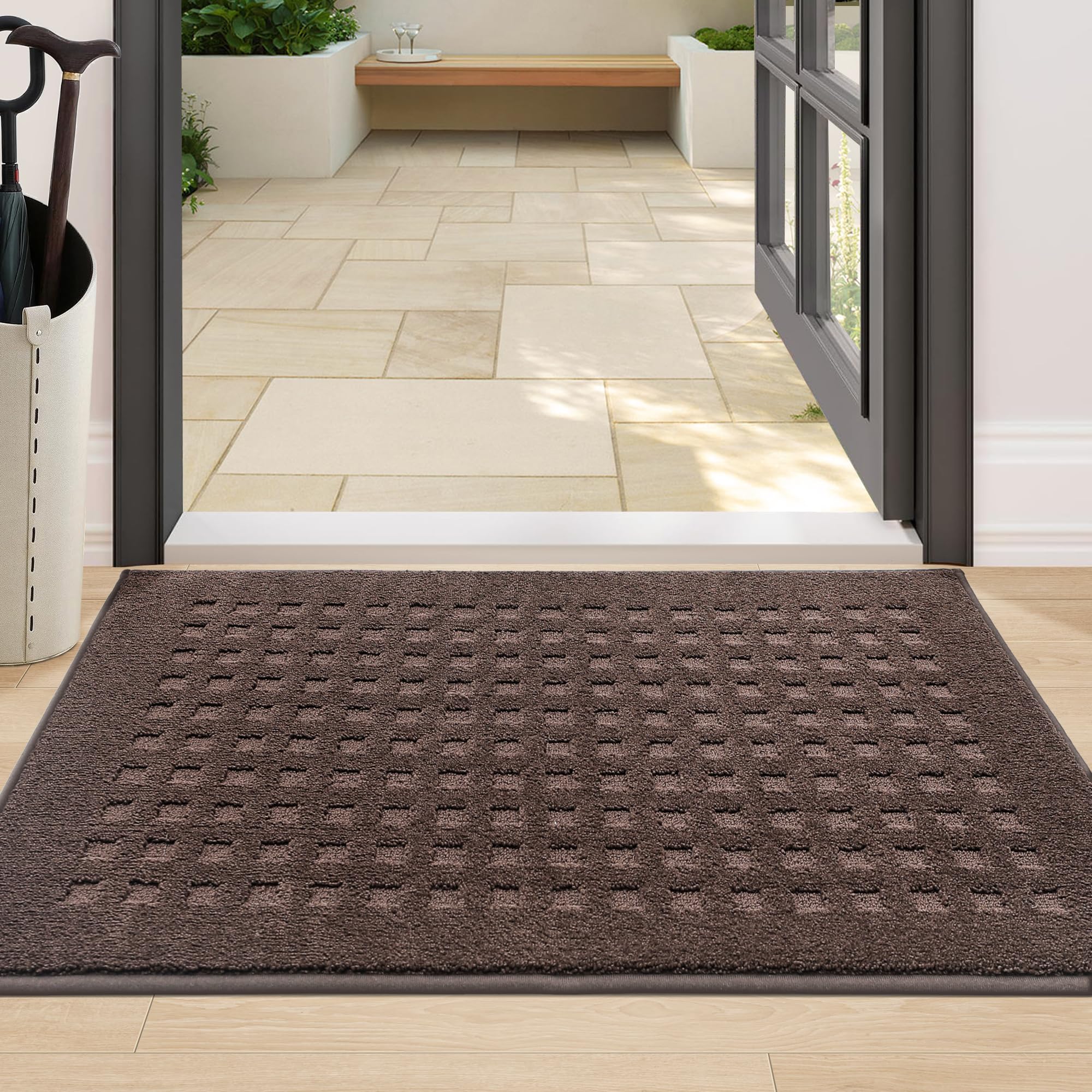 BEQHAUSE Dog Door Mats for Muddy Paws 24"x36", Absorbent and Dirt ...
