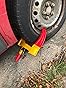 Amazon.com: Tevlaphee Universal Wheel Lock Heavy Duty Security Trailer ...