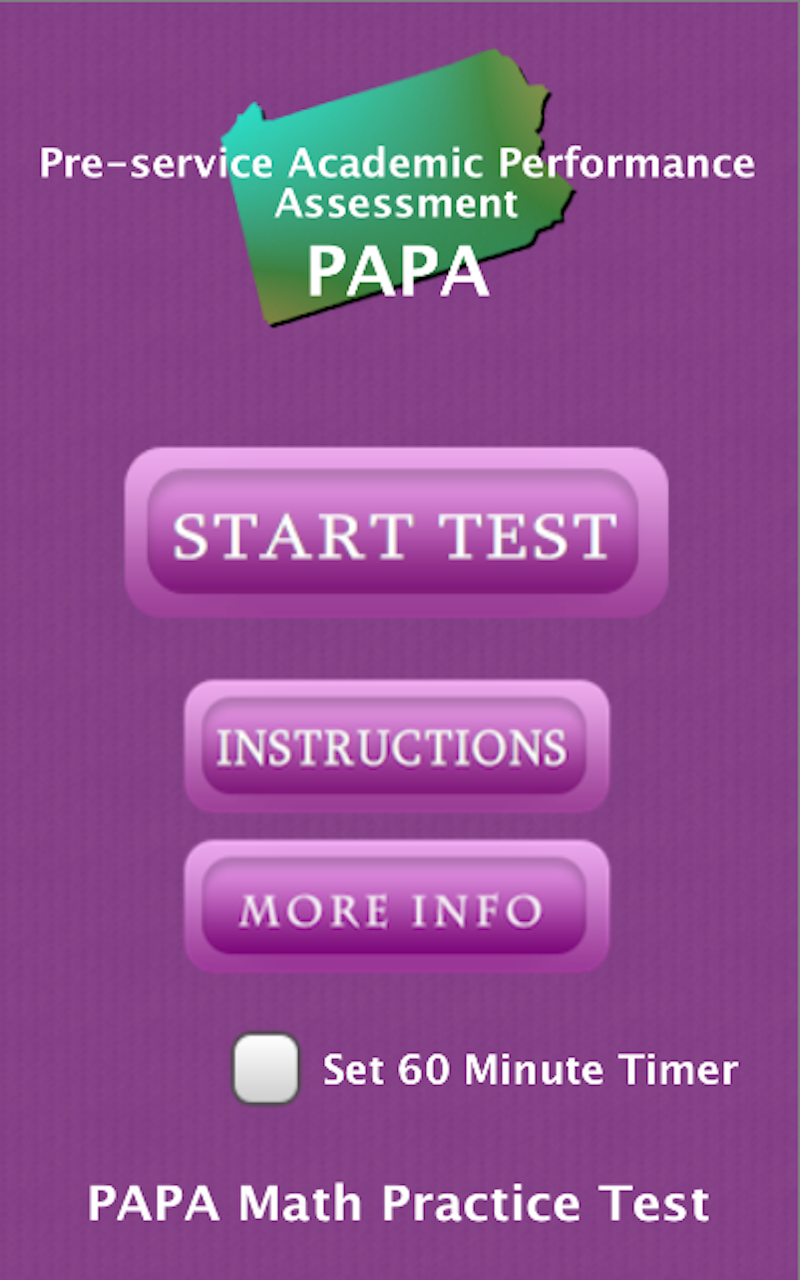Amazon.com: PAPA Math Practice Test: Appstore for Android