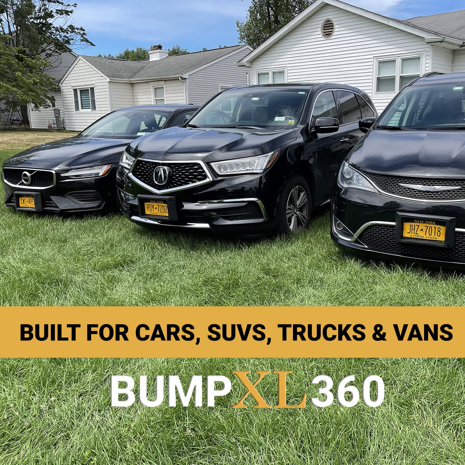 Mua W4W, Front License Plate Bumper Guard - BumpXL Protector XL Bump ...