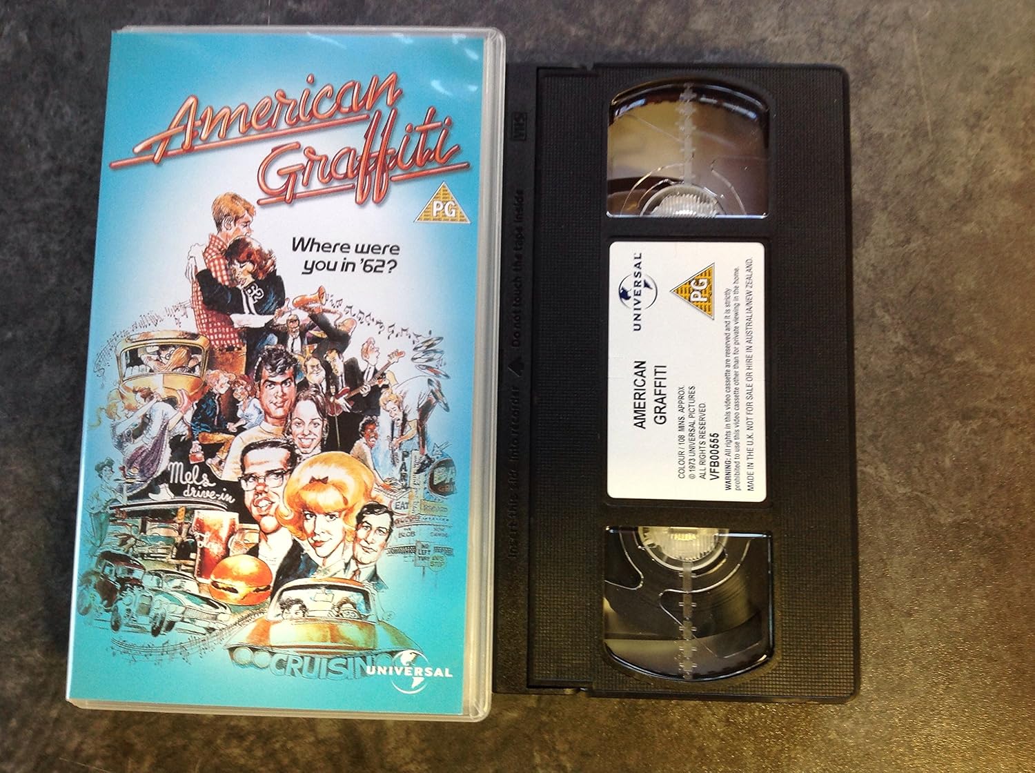 American Graffiti [VHS]: Dreyfuss, Richard, Howard, Ronny, Le Mat, Paul ...