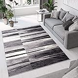 TAPISO Dream Tappeto Salotto Moderno Soggiorno Crema Grigio Astratto ...
