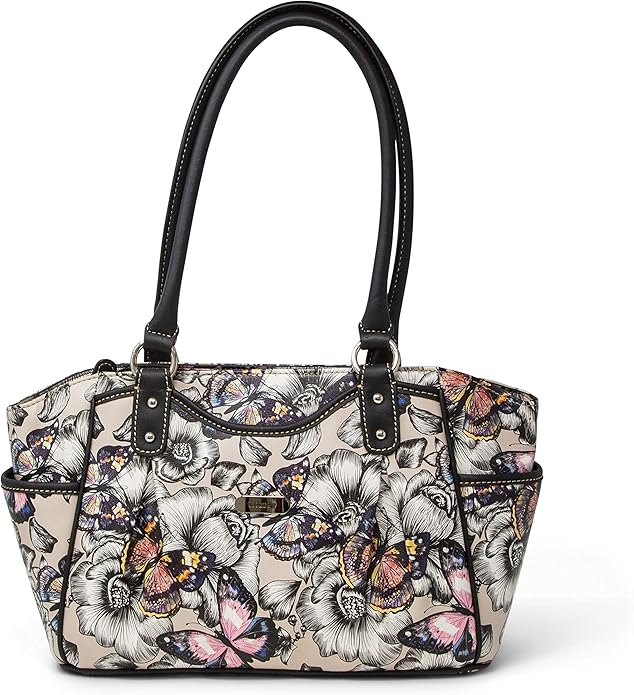 Koltov Women's Gemma Shopper, handbag, Butterfly Floral, One Size ...