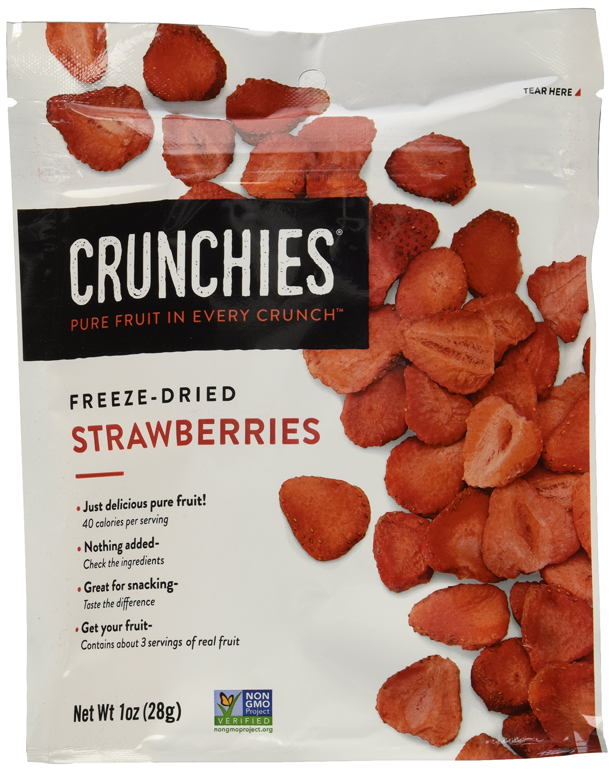 Amazon.com : Crunchies Crispy Strawberry Banana 100% All Natural Freeze ...