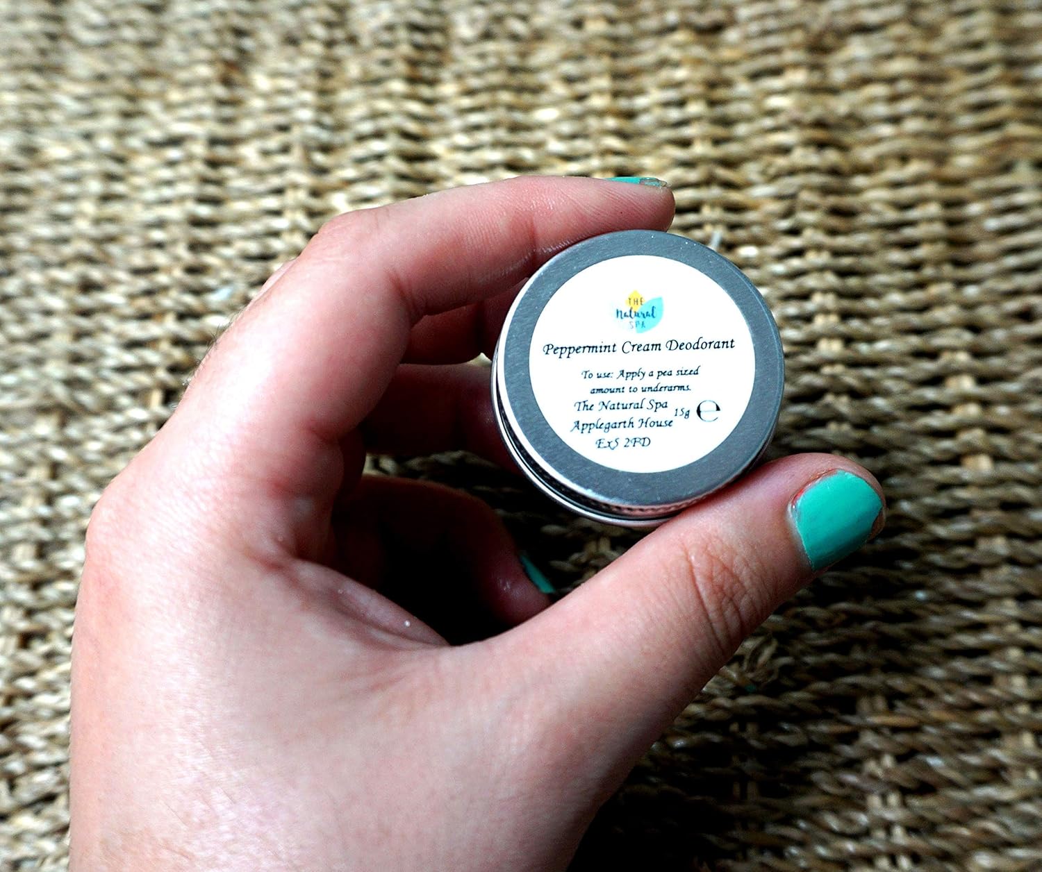 Travel Size Cream Deodorant 15g Bicarbonate Free Natural Deodorant 