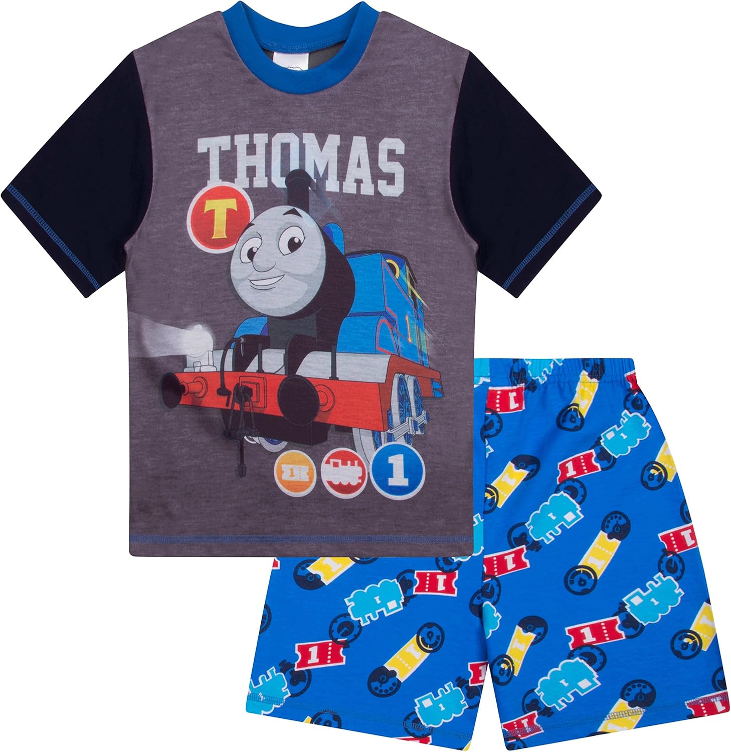 The Pyjama Factory Boys Boys Thomas The Tank Engine Short Pyjamas ...