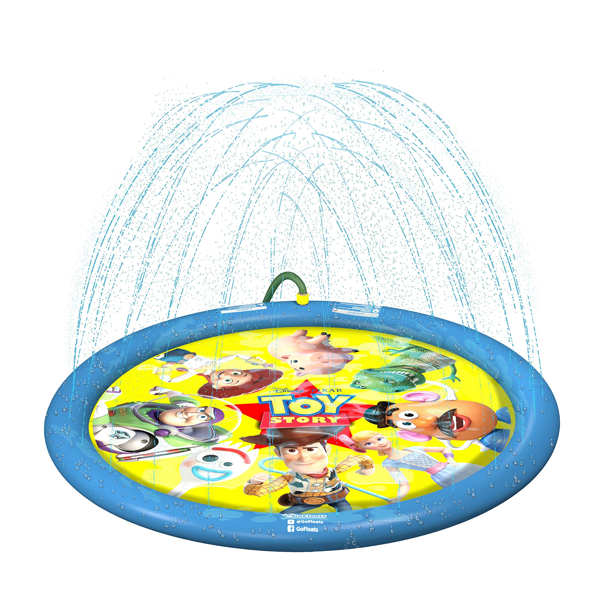 Mua GoFloats Disney Pixar Splash Pad Mats and Water Sprinklers for Kids ...