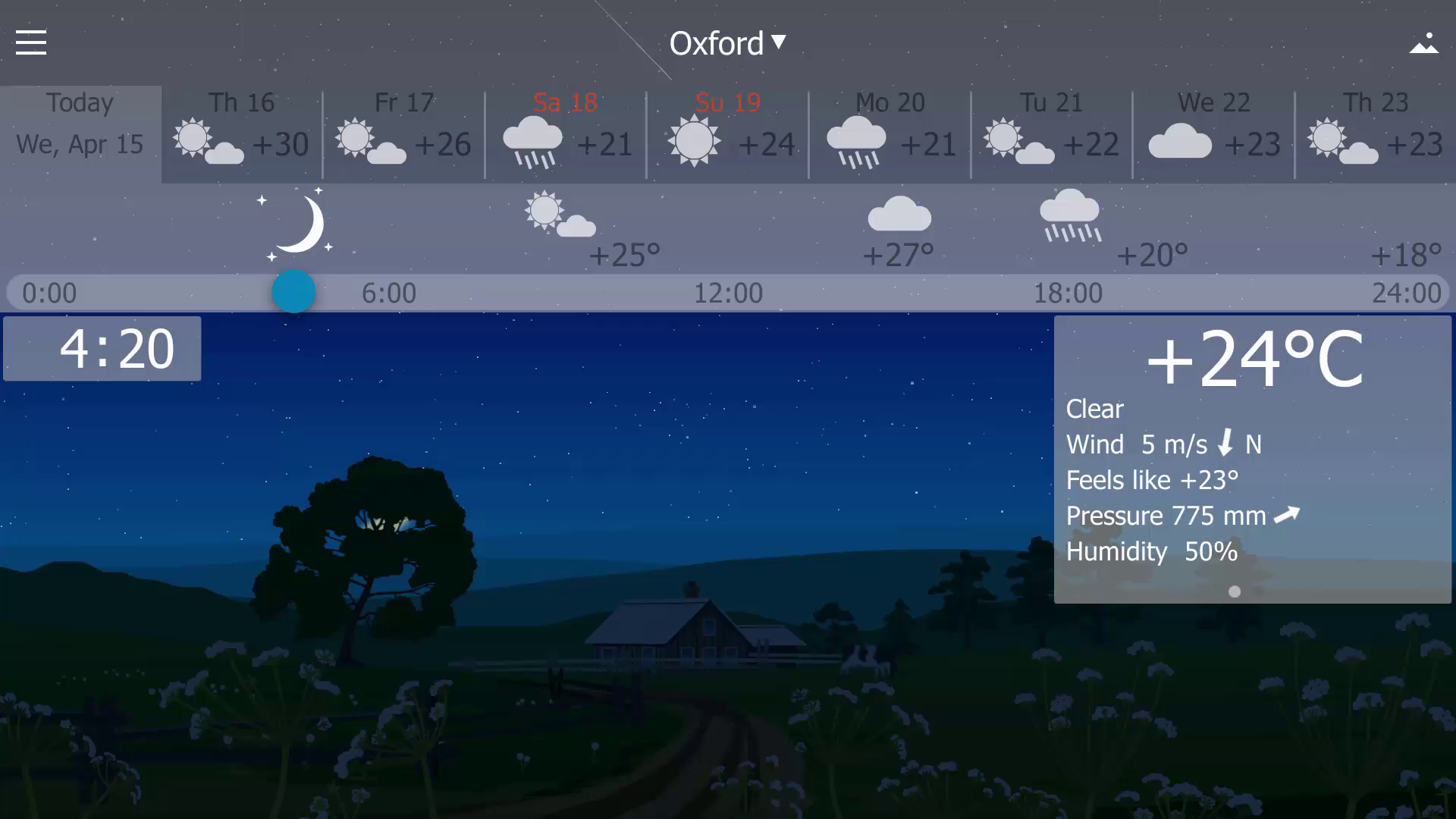 YoWindow Weather - App on Amazon Appstore