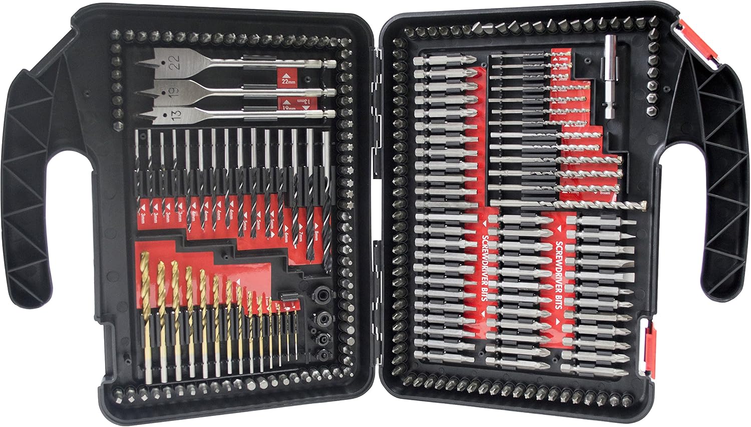 Amtech F2838 Assorted Drill and Bit Set, 253-Piece – BigaMart