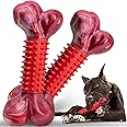Amazon.com : Apasiri Tough Dog Toys for Aggressive Chewers Large Breed, Chew Toys, Bones Made ...